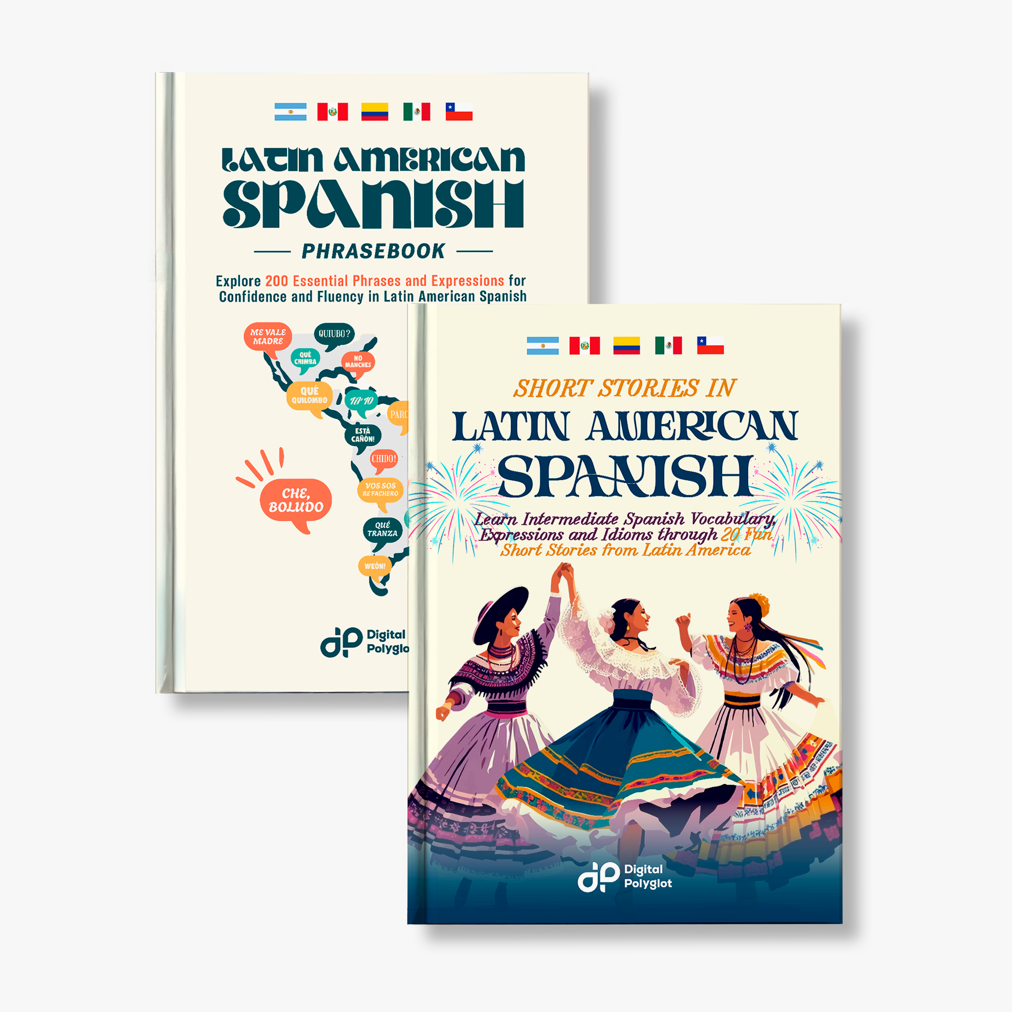 Latin American Spanish Essentials: Phrasebook + Stories Bundle ...